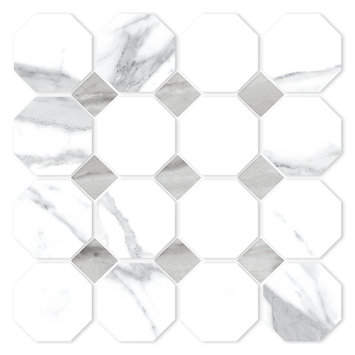 Vallelunga & Co Statuario - Ottagona - Casa Ceramica